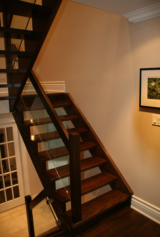 Open Risers Stairs Gallery – CUSTOM STAIRS & RAILING LTD.