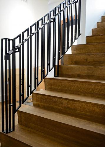 Closed Risers Stairs Gallery – CUSTOM STAIRS & RAILING LTD.