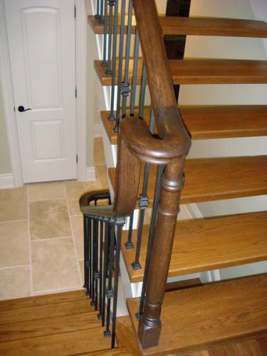 Open Risers Stairs Gallery – CUSTOM STAIRS & RAILING LTD.