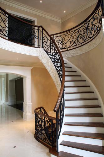 Closed Risers Stairs Gallery – CUSTOM STAIRS & RAILING LTD.