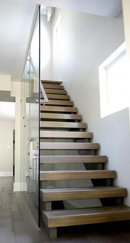 Open Risers Stairs Gallery – CUSTOM STAIRS & RAILING LTD.