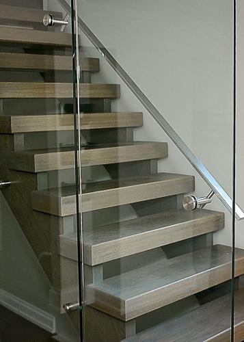 Open Risers Stairs Gallery – CUSTOM STAIRS & RAILING LTD.
