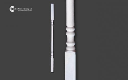 Wooden Spindles & Posts – CUSTOM STAIRS & RAILING LTD.