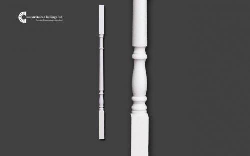 Wooden Spindles & Posts – CUSTOM STAIRS & RAILING LTD.